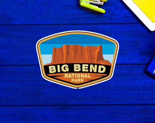 Kira Sticker With Big Bend National Park Texas Decorative Laptop, Phone ...