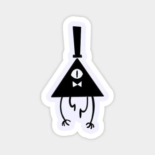 Kira Sticker With Bill Cipher Gravity Falls Decorative Laptop, Phone ...
