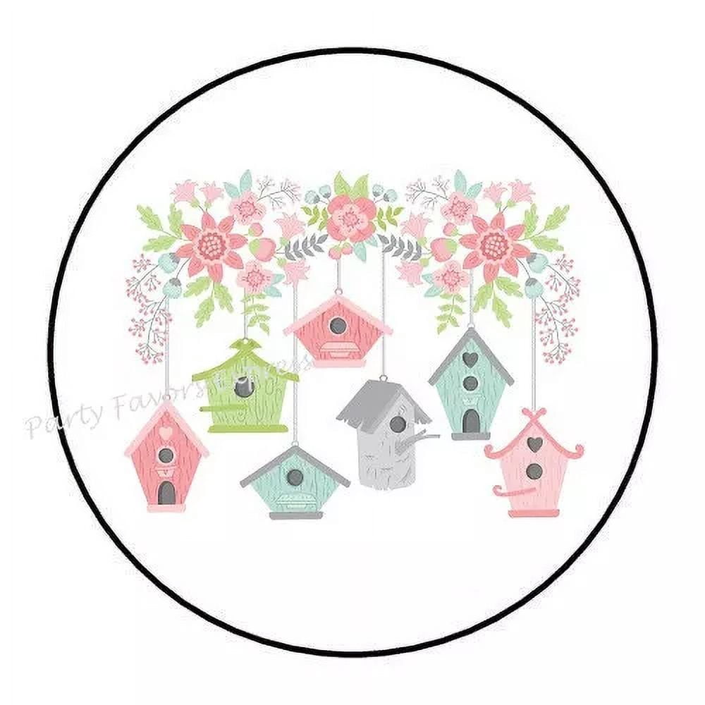 Kira Sticker With Bird Houses Birdhouses Wedding Decorative Laptop ...
