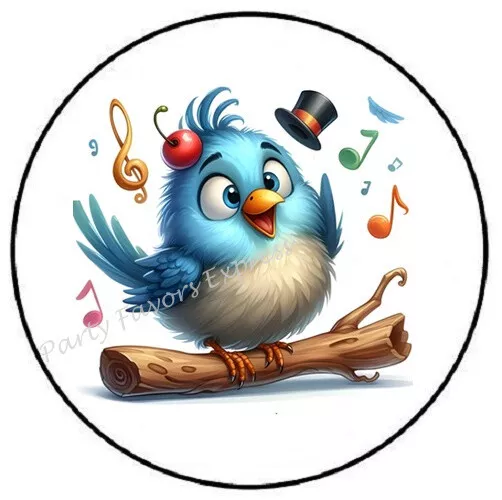 Kira Sticker With Bird On Branch Decorative Laptop, Phone Stickers ...
