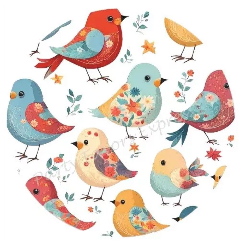 Kira Sticker With Bird Pattern Decorative Laptop, Phone Stickers ...