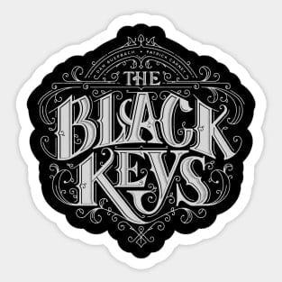 Kira Sticker With Black Keys Reverse White Decorative Laptop, Phone ...