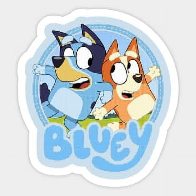 Kira Sticker With Bluey - Lego Style Decorative Laptop, Phone Stickers ...