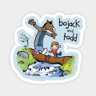Kira Sticker With Bojack And Todd Decorative Laptop, Phone Stickers ...