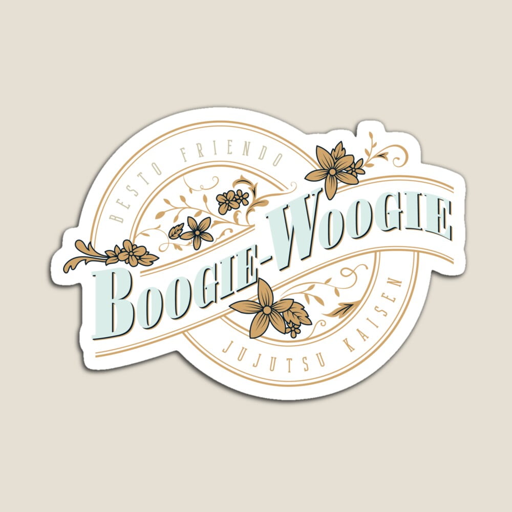 Kira Sticker With Boogie Woogie Decorative Laptop, Phone Stickers ...