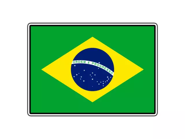 Kira Sticker With Brazil Flag Decorative Laptop, Phone Stickers ...