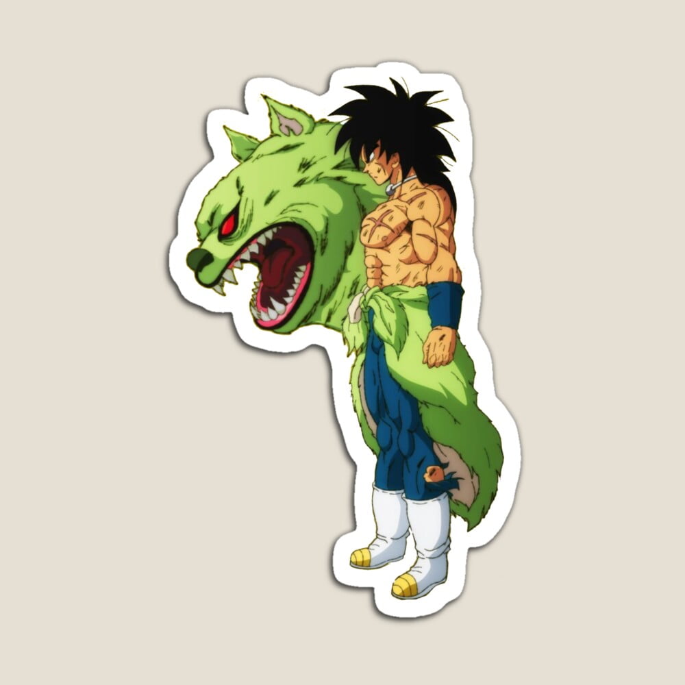 Kira Sticker With Broly And His Childhood Friend Decorative Laptop ...