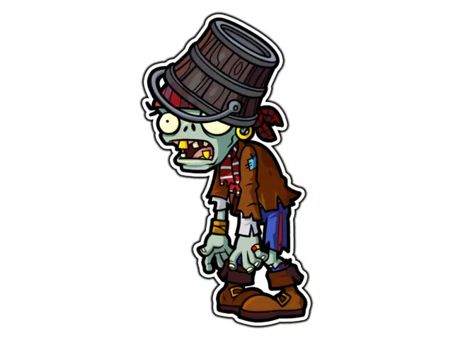 Kira Sticker With Buckethead Pirate Decorative Laptop, Phone Stickers ...