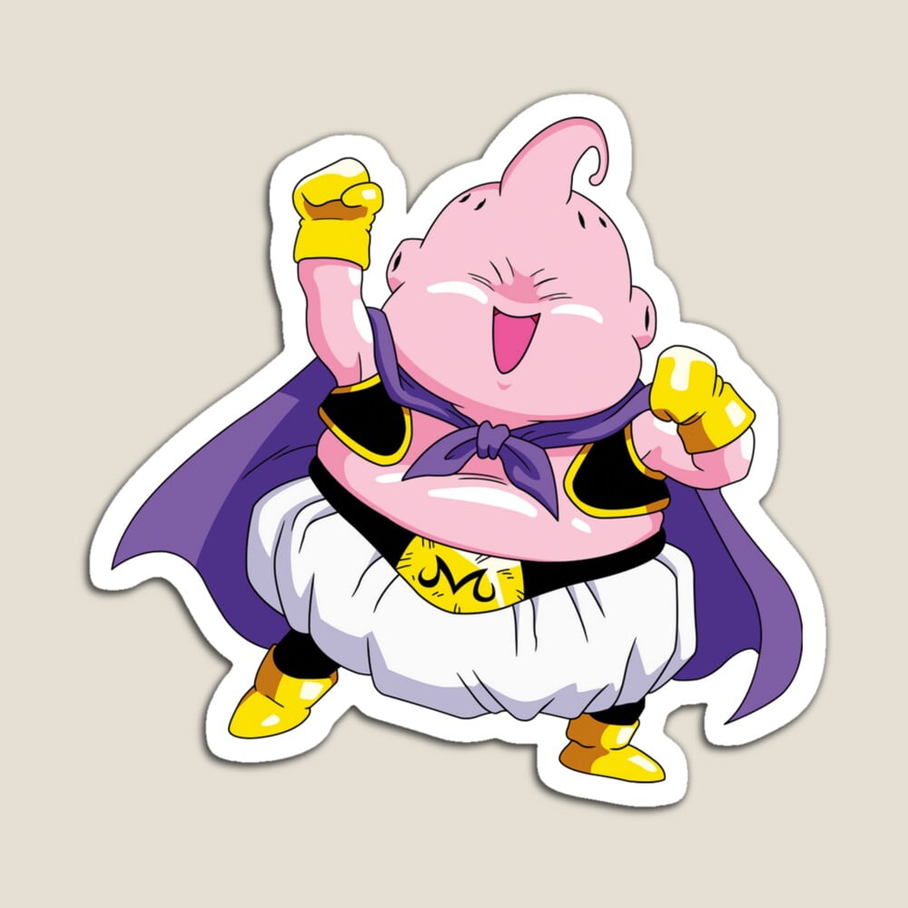 Kira Sticker With Buu Chibi Decorative Laptop, Phone Stickers ...