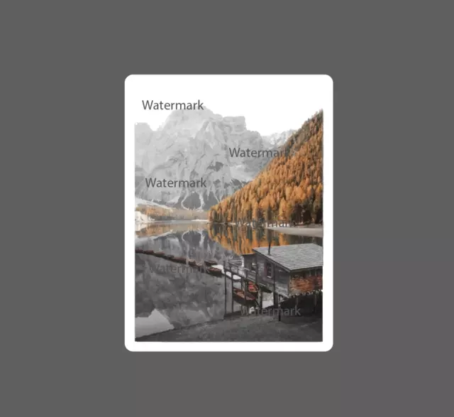 Kira Sticker With Cabin View Nature Peace Outdoors Decorative Laptop ...