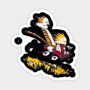 Kira Sticker With Calvin And Hobbes Speed Decorative Laptop, Phone ...