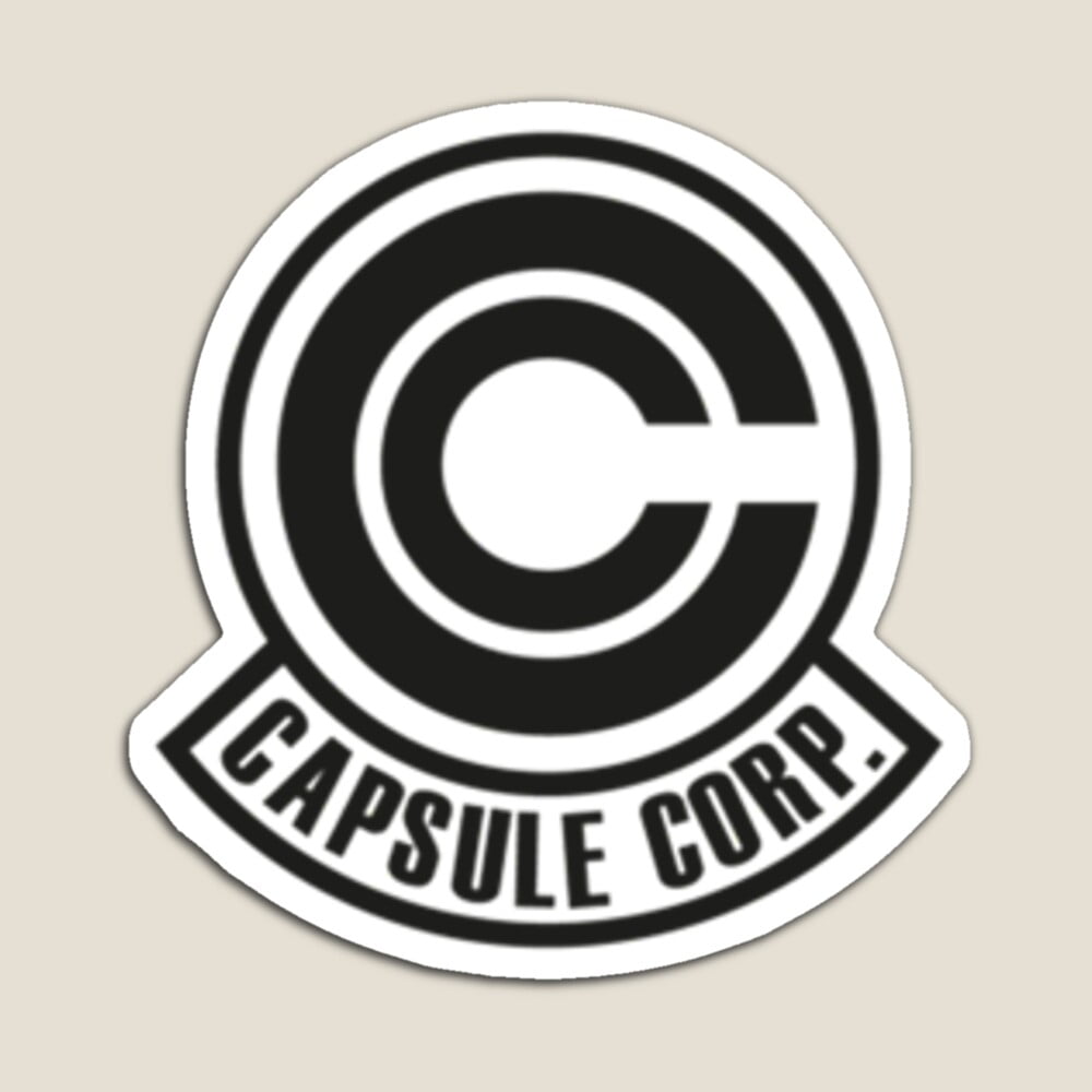Kira Sticker With Capsule Corp Corporation Logo Decorative Laptop ...