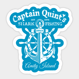 Kira Sticker With Captain Quint'S Shark Fishing Decorative Laptop ...