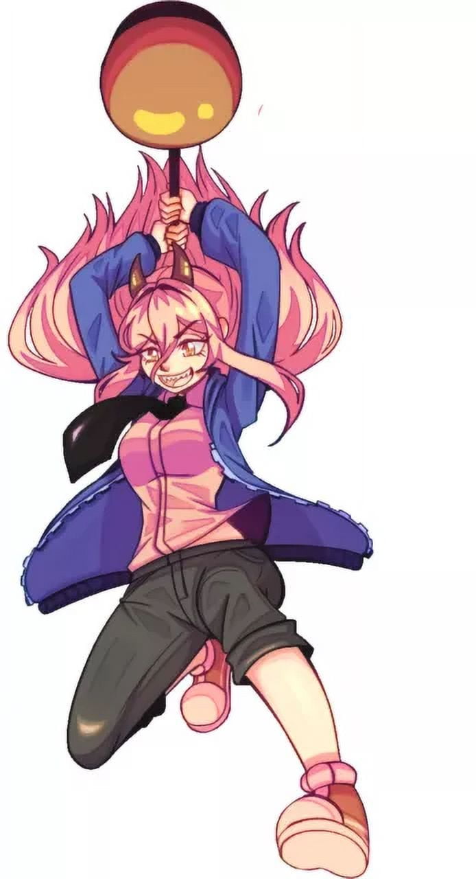 Kira Sticker With Chainsaw Manpower Smash S Decorative Laptop, Phone ...