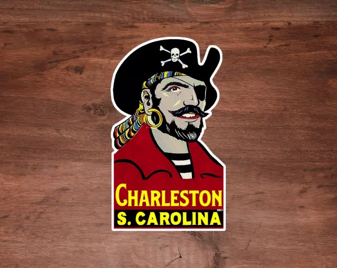 Kira Sticker With Charleston South Carolina Pirate Sc Decorative Laptop ...