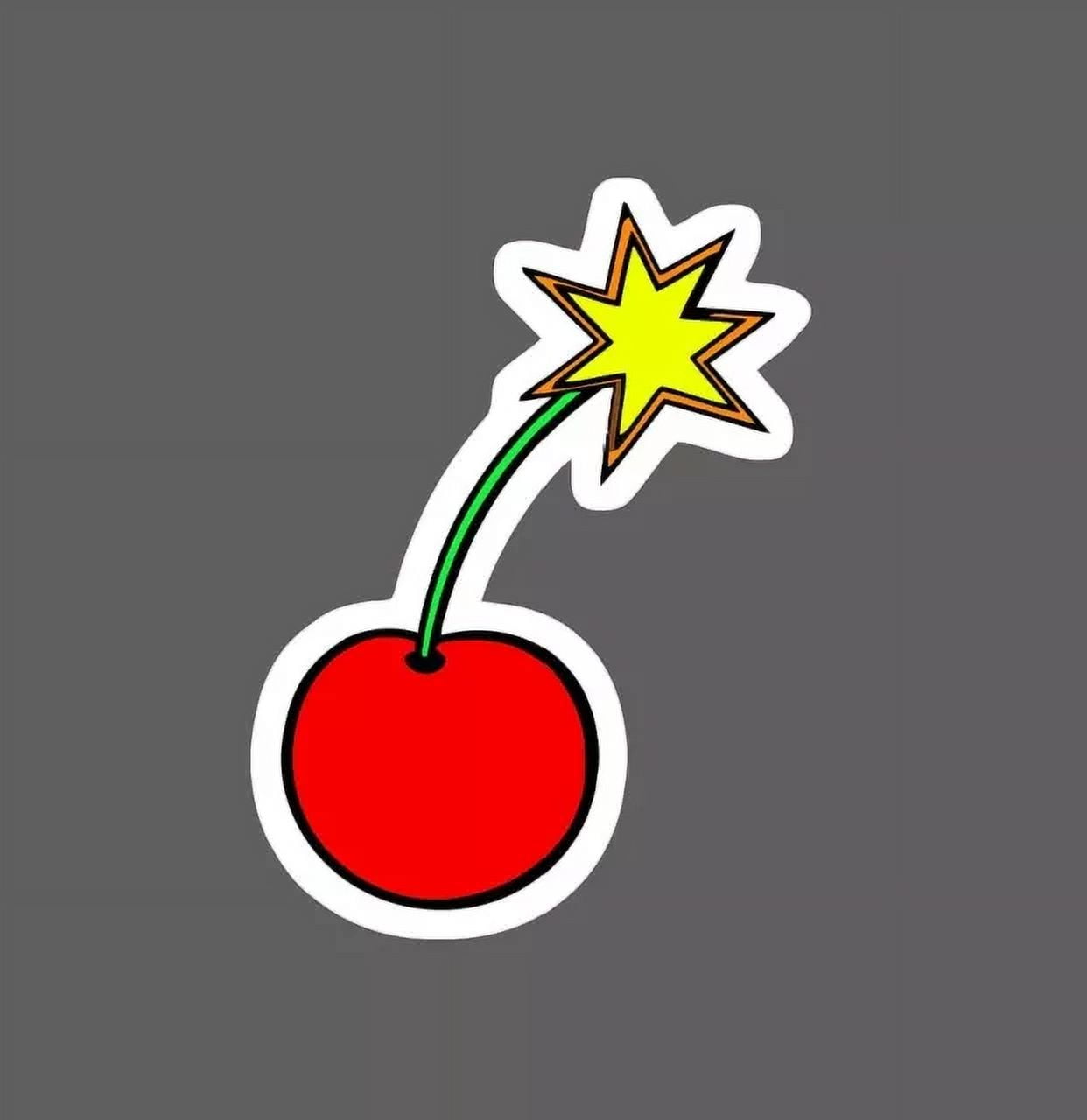 Kira Sticker With Cherry Bomb Explosion Waterproof Decorative Laptop ...