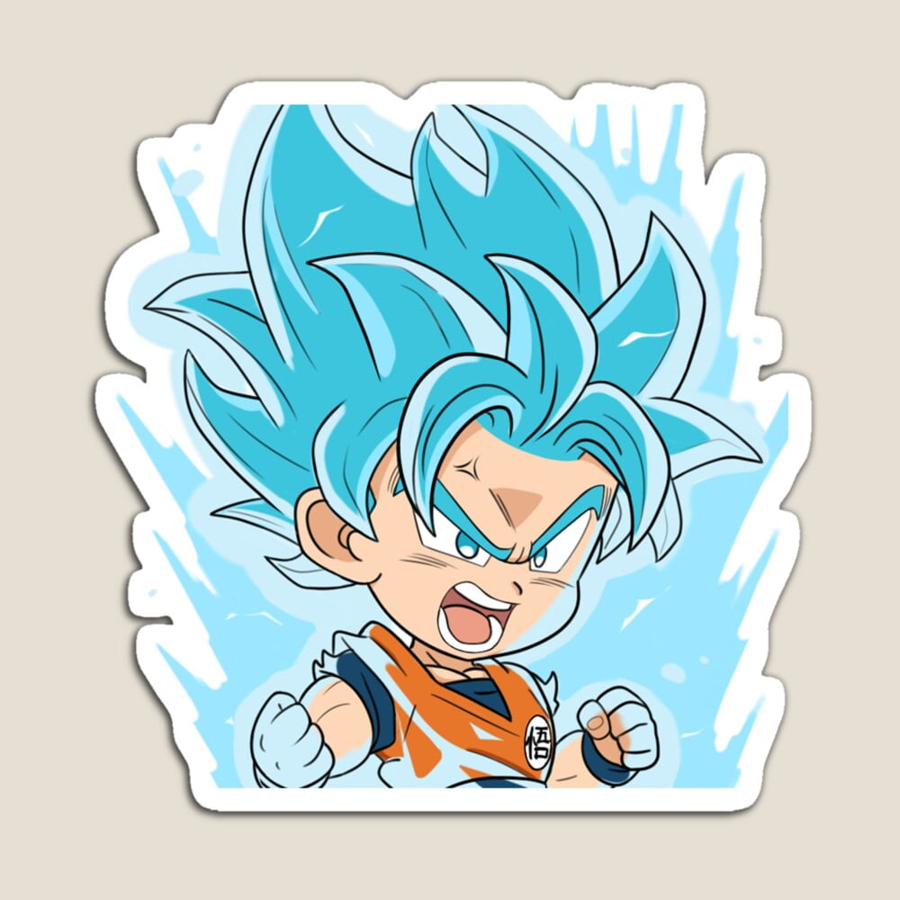 Kira Sticker With Chibi G0Ku Decorative Laptop, Phone Stickers ...