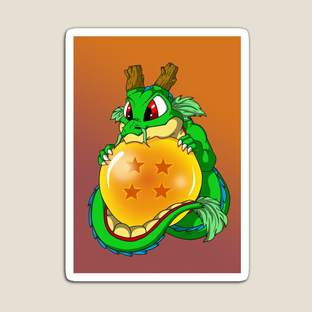 Kira Sticker With Chibi Shenron Dragon Ball Decorative Laptop, Phone ...