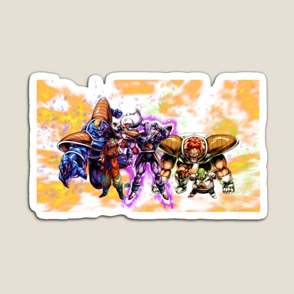 Kira Sticker With Complete Ginyu Force Decorative Laptop, Phone ...