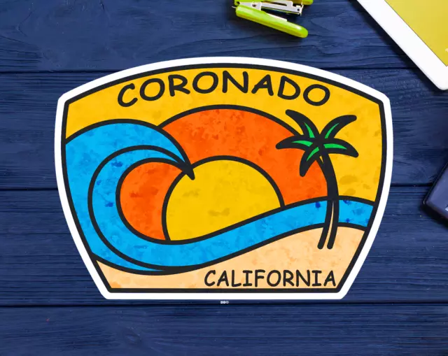 Kira Sticker With Coronado California Decal Decorative Laptop, Phone ...