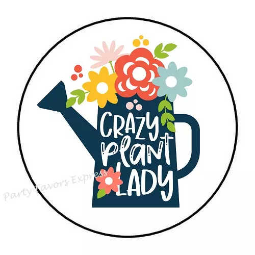 Kira Sticker With Crazy Plant Lady Decorative Laptop, Phone Stickers ...