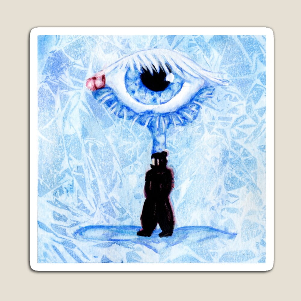 Kira Sticker With Crystalized Tears (Satosugu) Decorative Laptop, Phone ...