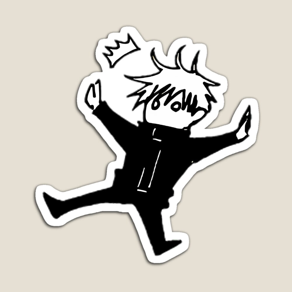 Kira Sticker With Cute Jjk G0Jo Decorative Laptop, Phone Stickers ...