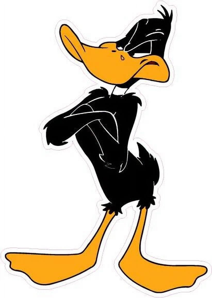 Kira Sticker With Daffy Duck Window Decal Decorative Laptop, Phone ...