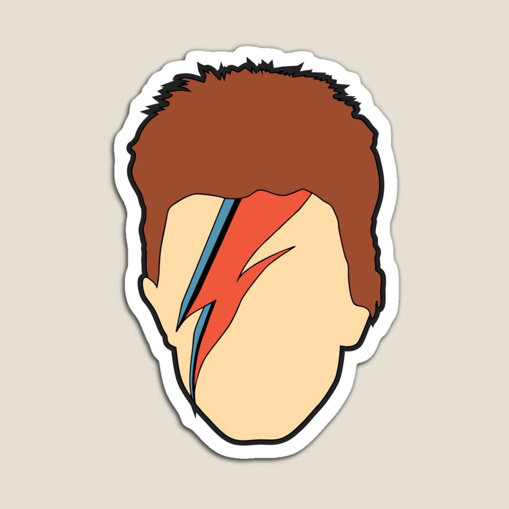 Kira Sticker With David Bowie Sticker Decorative Laptop, Phone Stickers ...