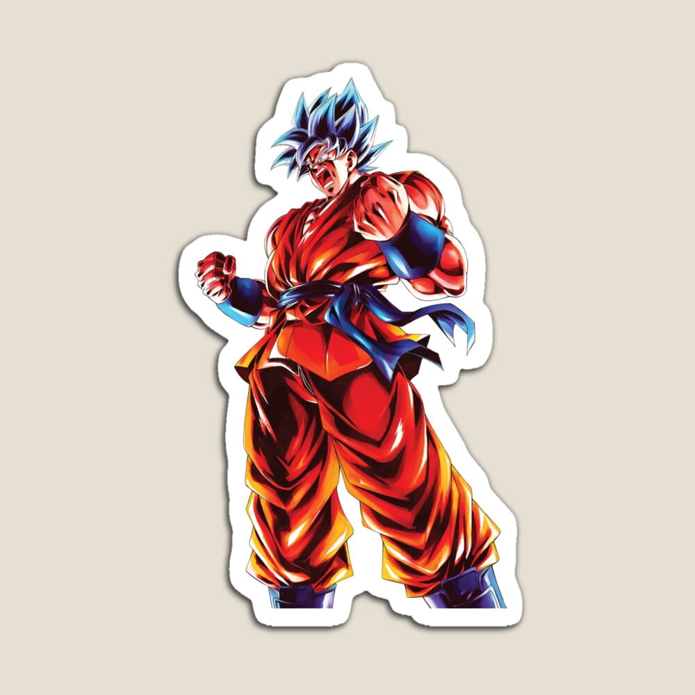 Kira Sticker With Dbz Goku Super Saiyan Blue Decorative Laptop, Phone ...