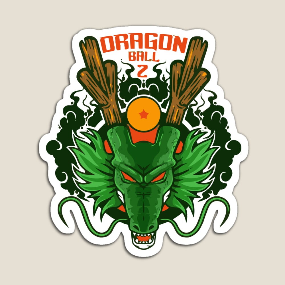 Kira Sticker With Dbz - Shenron Decorative Laptop, Phone Stickers ...