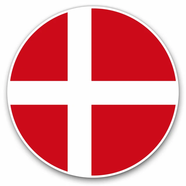 Kira Sticker With Denmark Flag Map Cool Gift Decorative Laptop, Phone ...