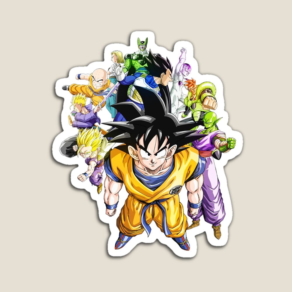 Kira Sticker With Dr@G0N B@Ll Z Characters Sticker Decorative Laptop ...