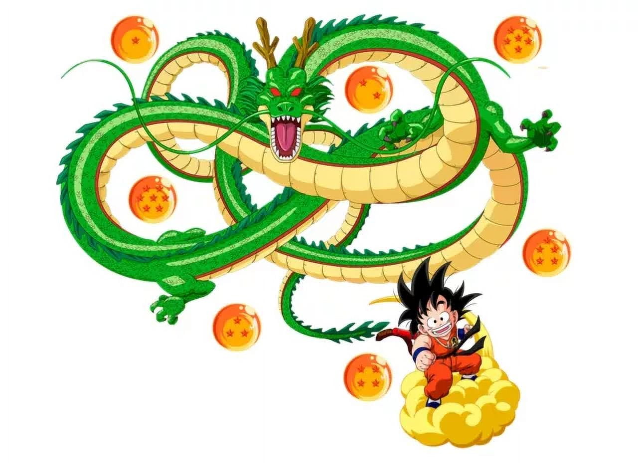 Kira Sticker With Dragon Ball Goku Shenron S Decorative Laptop, Phone ...