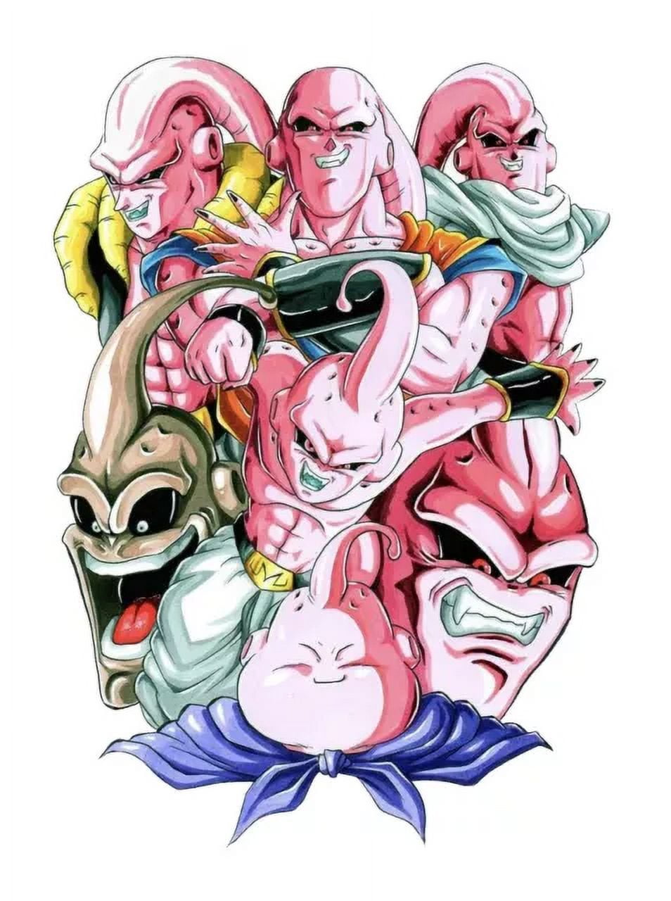 Kira Sticker With Dragon Ball Majin Buus S Decorative Laptop, Phone ...