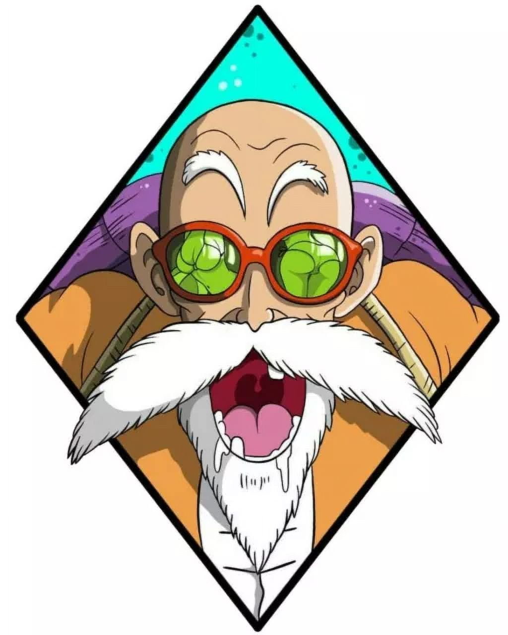 Kira Sticker With Dragon Ball Master Roshi Girls S Decorative Laptop ...