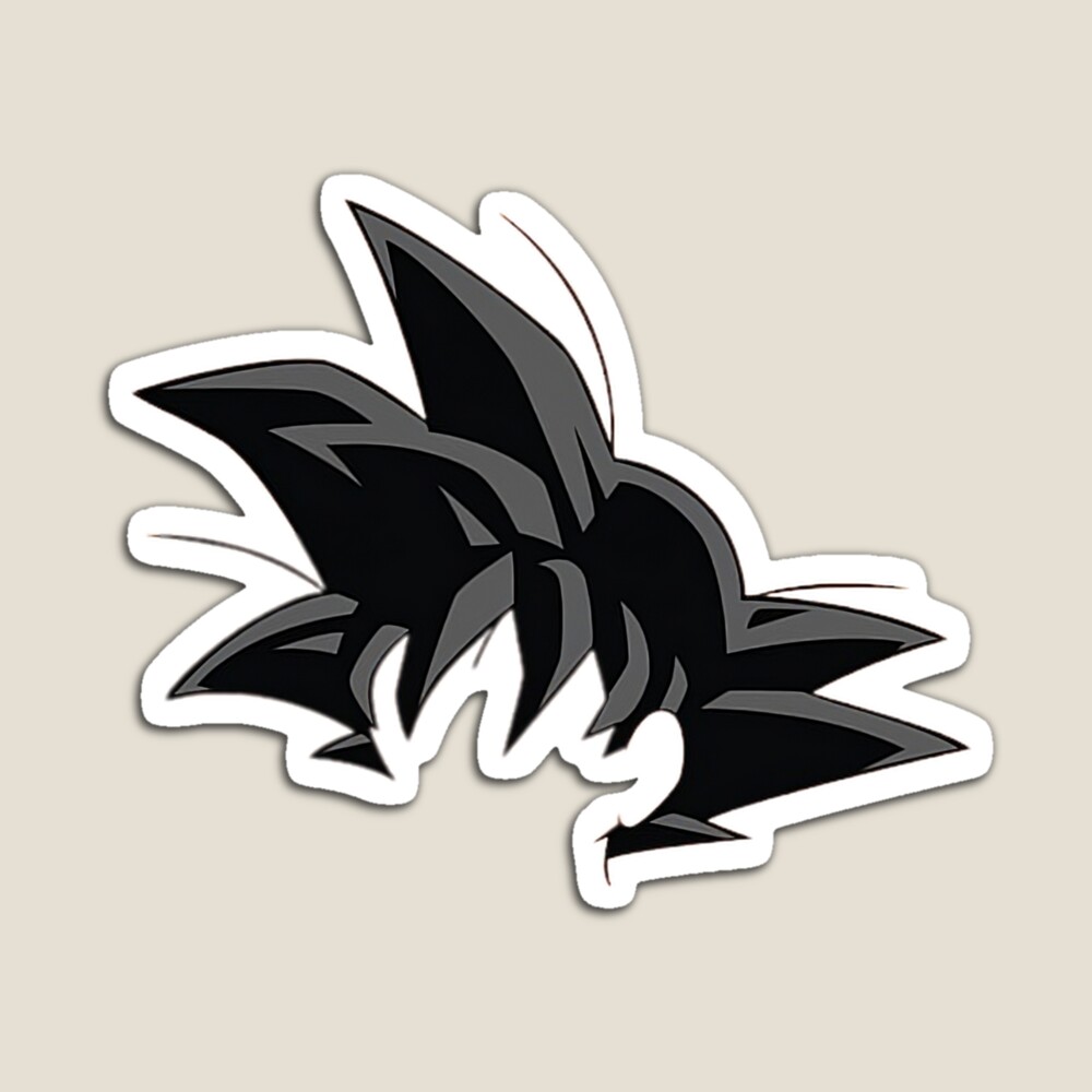 Kira Sticker With Dragon Ball Son Goku'S Hair Decorative Laptop, Phone ...