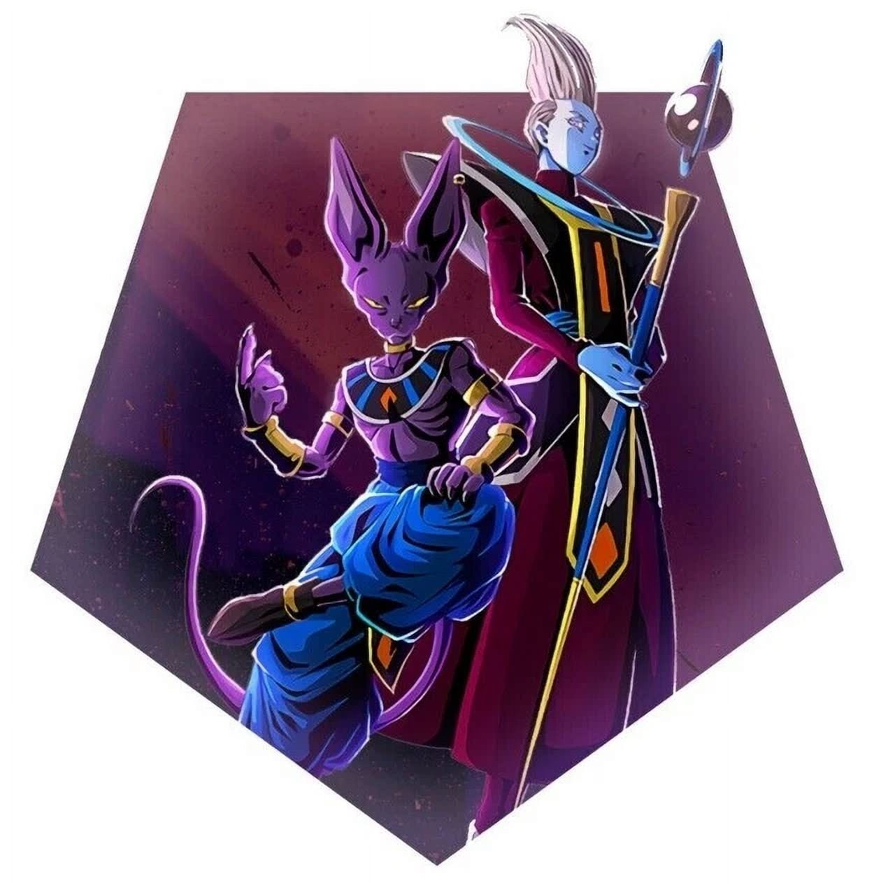 Kira Sticker With Dragon Ball Super Beerus And Whis S Decorative Laptop ...
