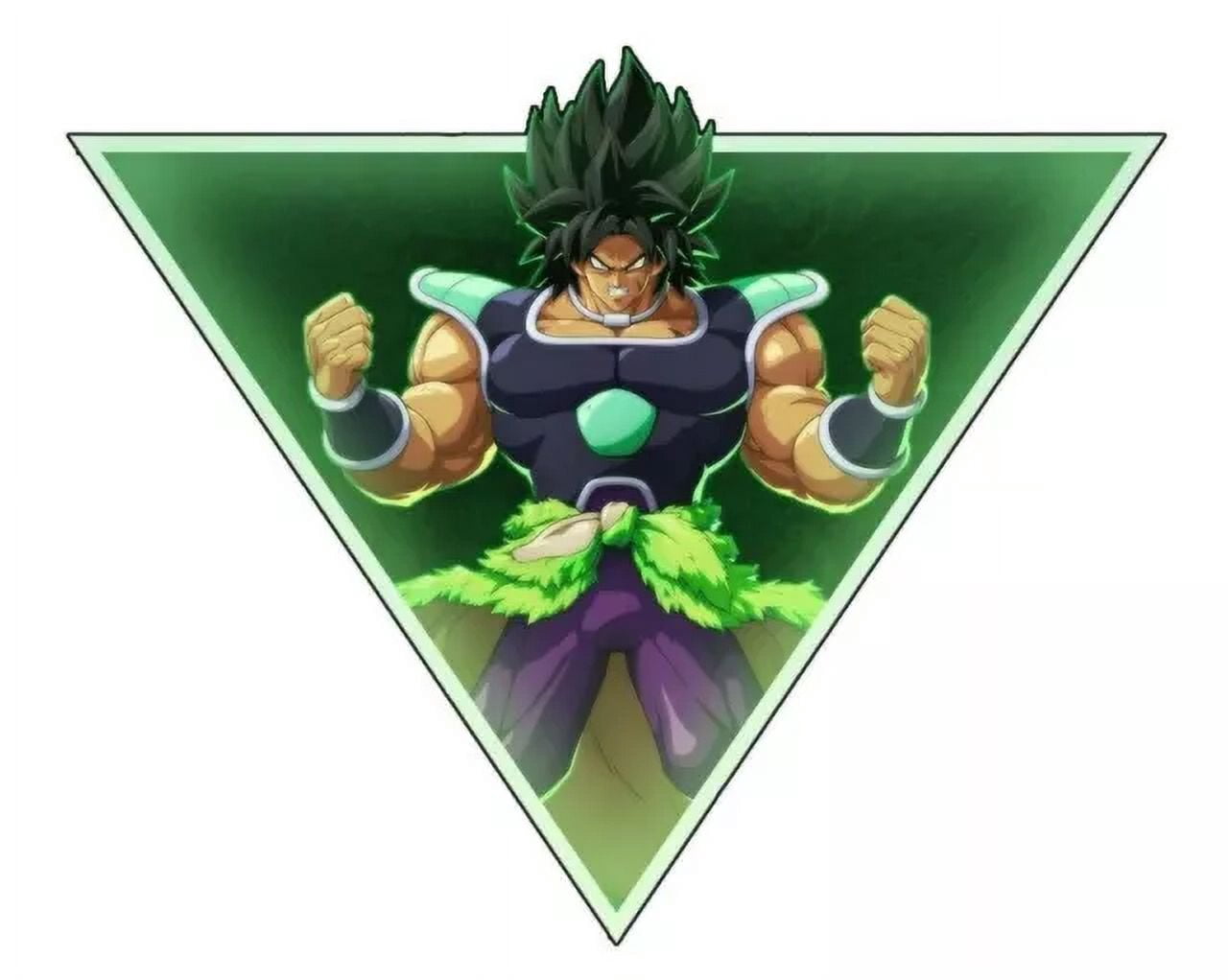 Kira Sticker With Dragon Ball Super Triangle Broly S Decorative Laptop ...