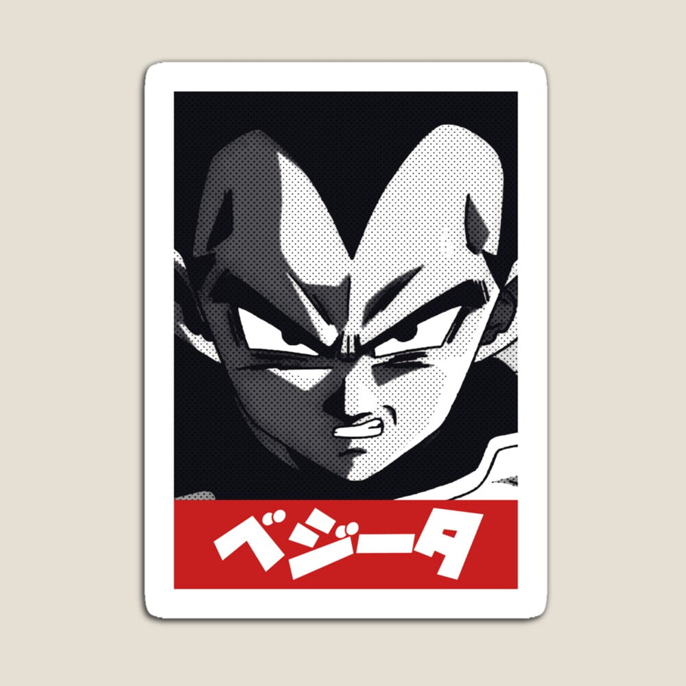 Kira Sticker With Dragon Ball Vegeta/Perfect Design Decorative Laptop ...