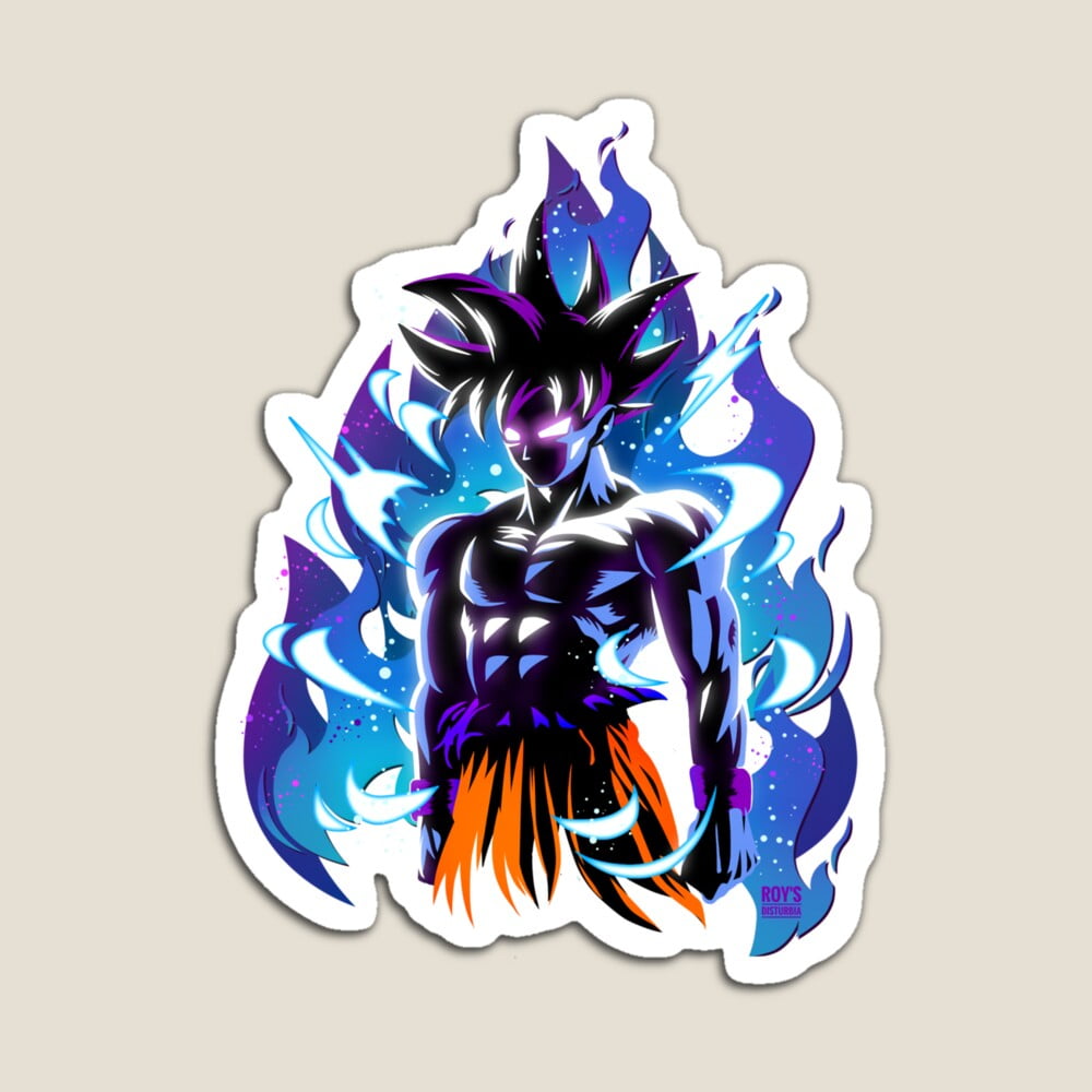 Kira Sticker With Dragon Ball Z G0Ku Ultra Instinct Decorative Laptop ...