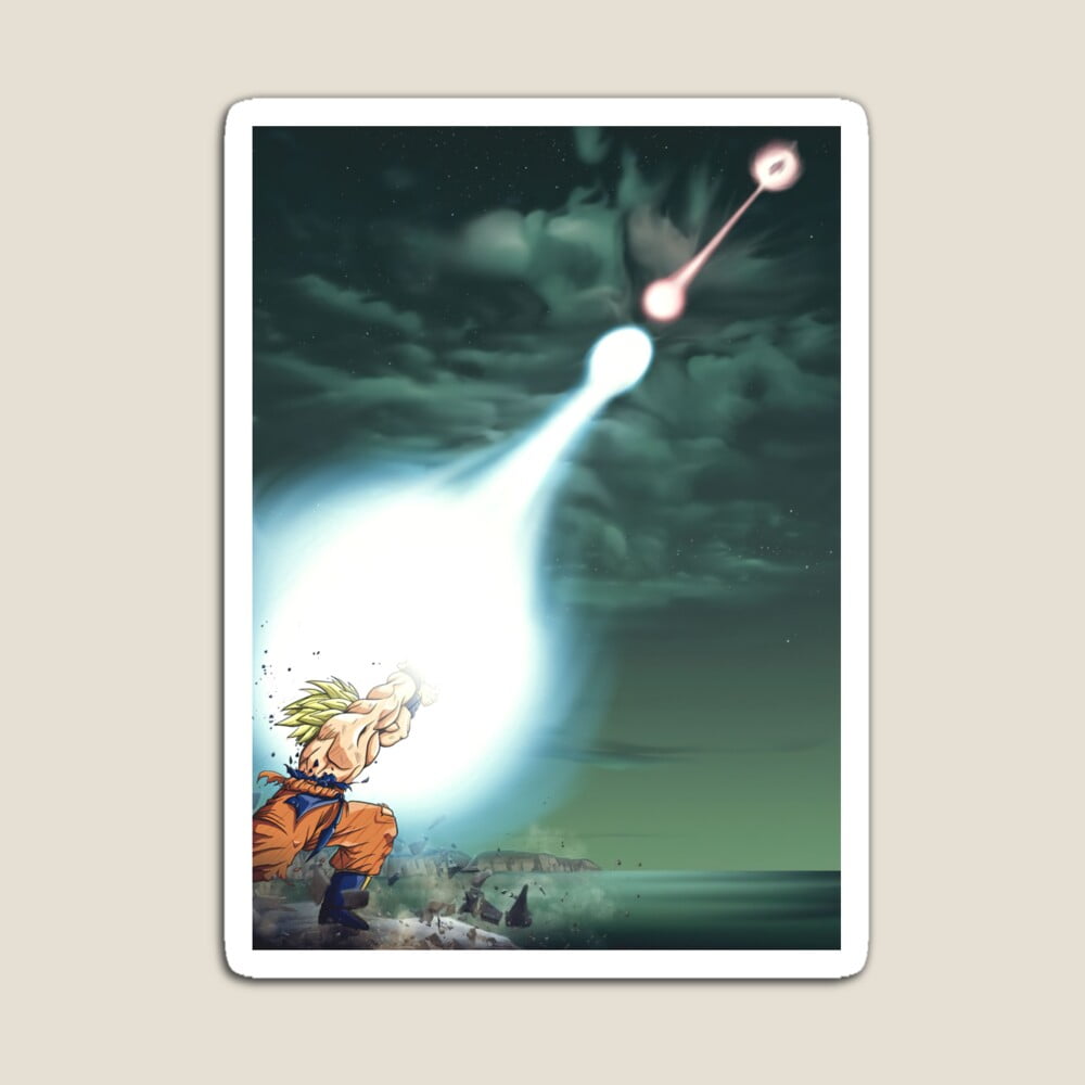 Kira Sticker With Dragon Ball Z Kamehameha Decorative Laptop, Phone ...