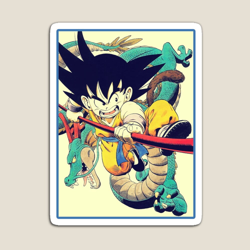 Kira Sticker With Dragon Balls Little Goku Decorative Laptop, Phone ...