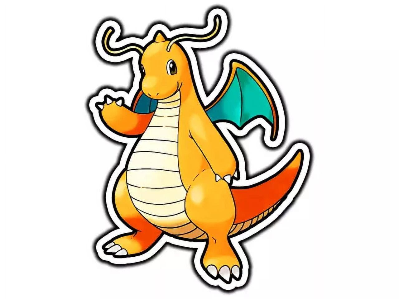 Kira Sticker With Dragonite Decorative Laptop, Phone Stickers ...