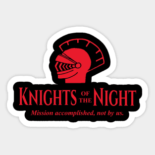 Kira Sticker With Dwight Scrhute Knights Of The Night Decorative Laptop ...