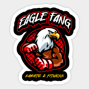 Kira Sticker With Eagle Fang Karate And Fitness Decorative Laptop ...