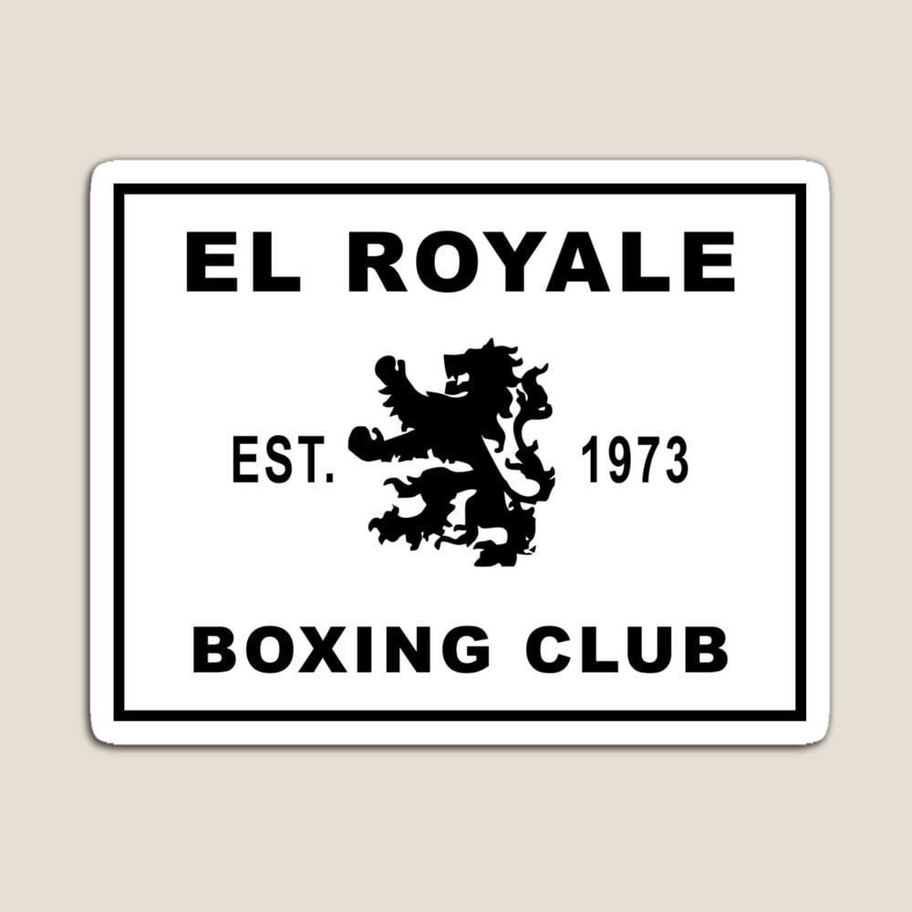 Kira Sticker With El Royale Boxing Club Bk Sticker Decorative Laptop ...