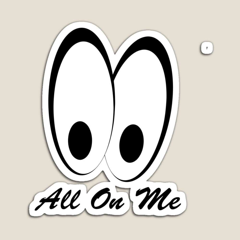 Kira Sticker With Eyes All On Me Decorative Laptop, Phone Stickers ...