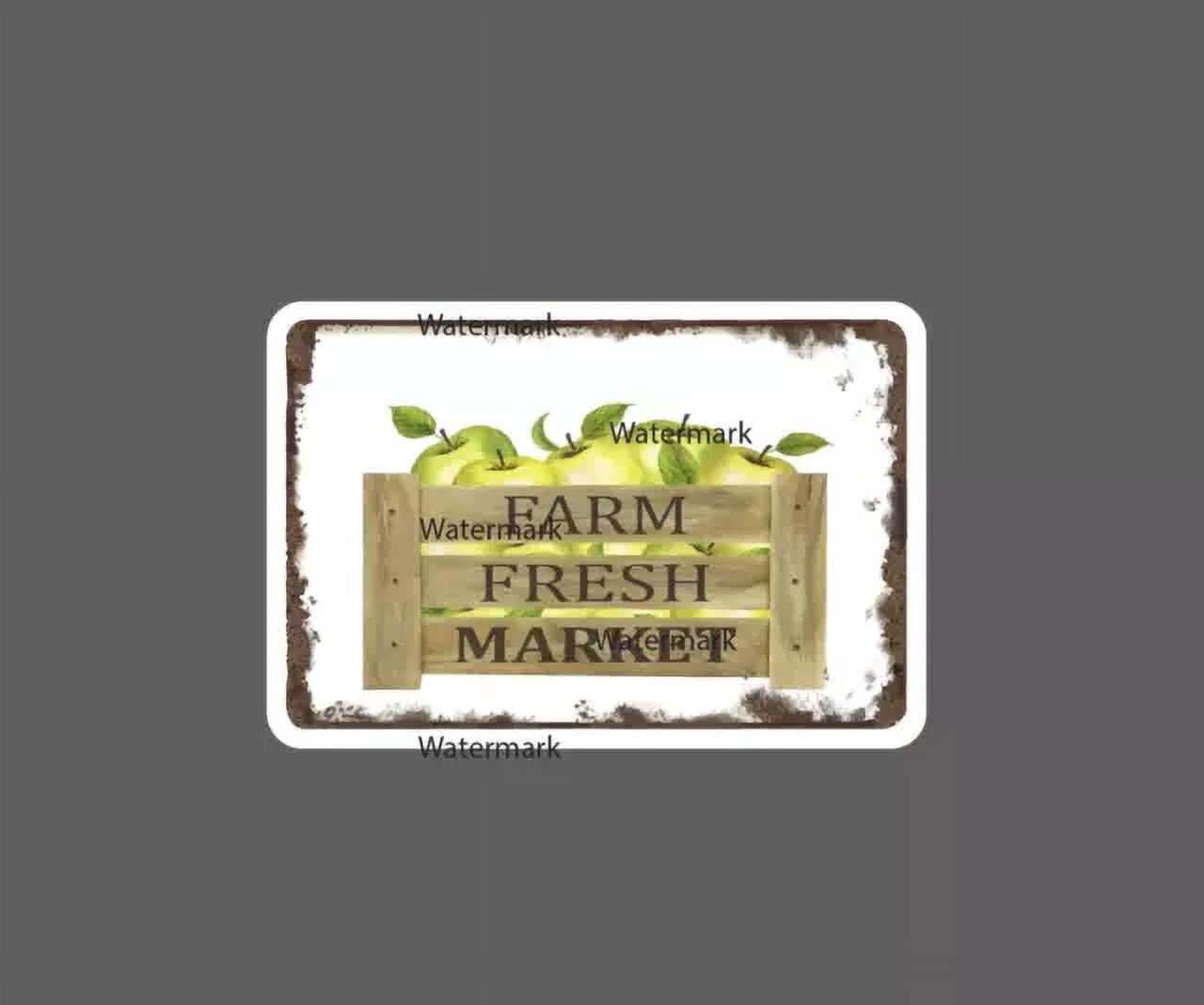 Kira Sticker With Farm Fresh Market Decorative Laptop, Phone Stickers ...