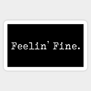 Kira Sticker With Feelin' Fine. Decorative Laptop, Phone Stickers ...